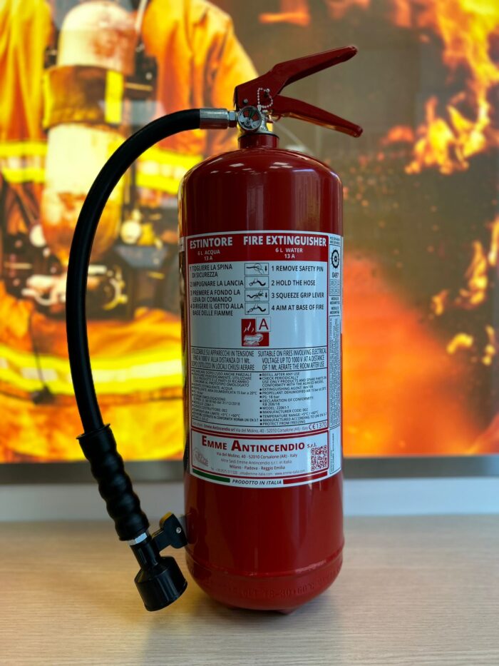 Estintore Litri 6 Acqua - FirePro Italia